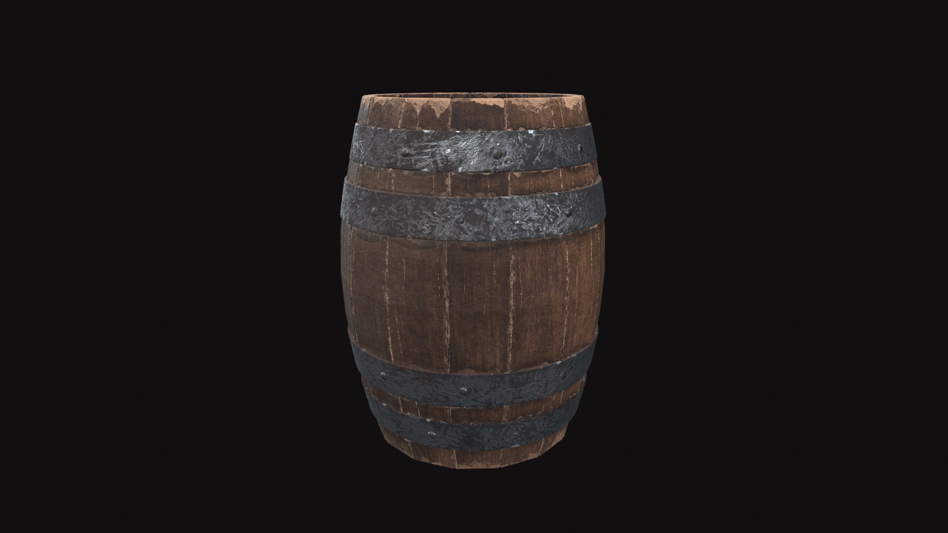 3D Medieval Barrel - TurboSquid 2320568