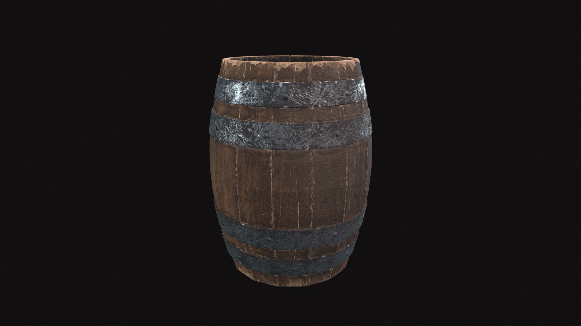 3D Medieval Barrel - TurboSquid 2320568