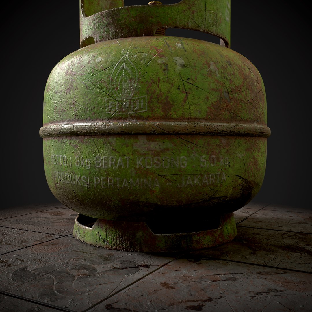 Free 3D Gas Elpiji Lpg - TurboSquid 1305942