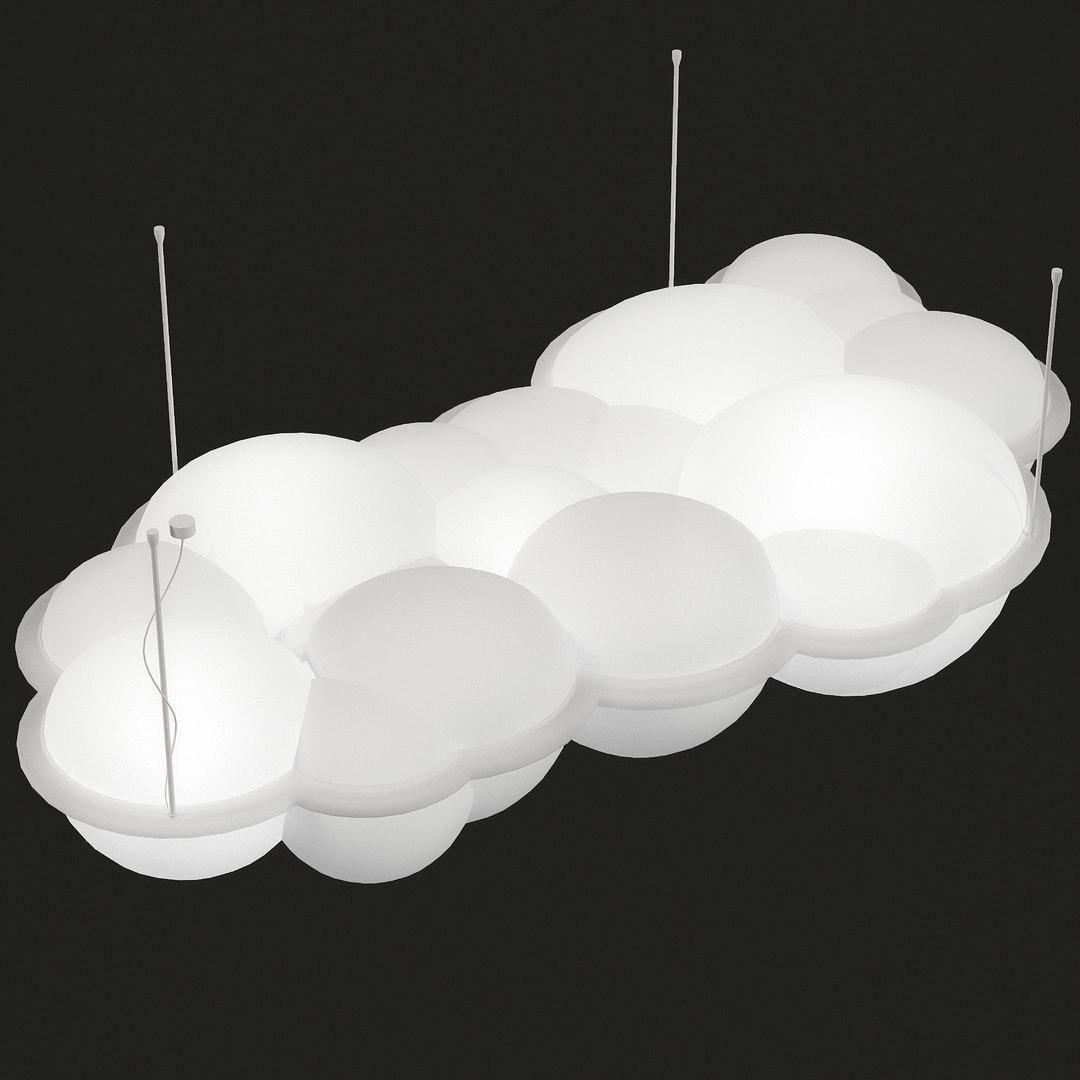 nemo nuvola lamp 3d model