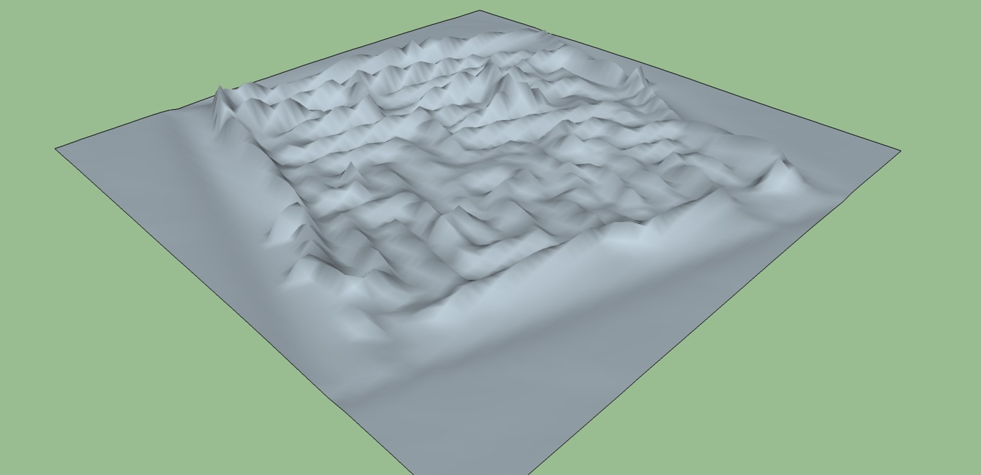 3d Mountains Maze