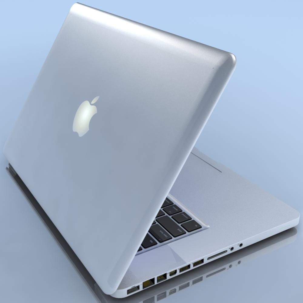 notebook apple macbookpro 15 3d c4d