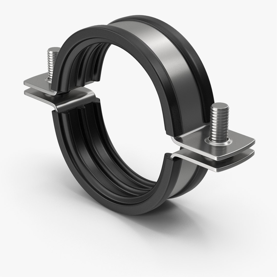 3D Metal Pipe Clamp - TurboSquid 2003731