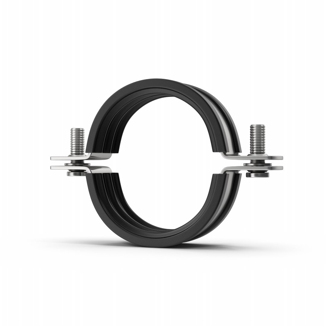 3D Metal Pipe Clamp - TurboSquid 2003731