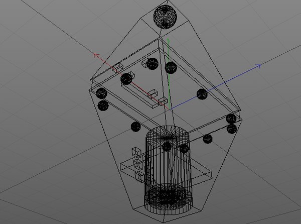 Diamond ufo blue glowing 3D model - TurboSquid 1612539