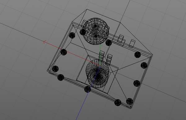Diamond ufo blue glowing 3D model - TurboSquid 1612539