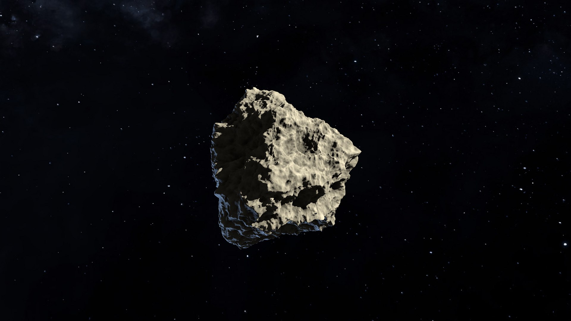 3D Asteroid Rock Model - TurboSquid 2207117