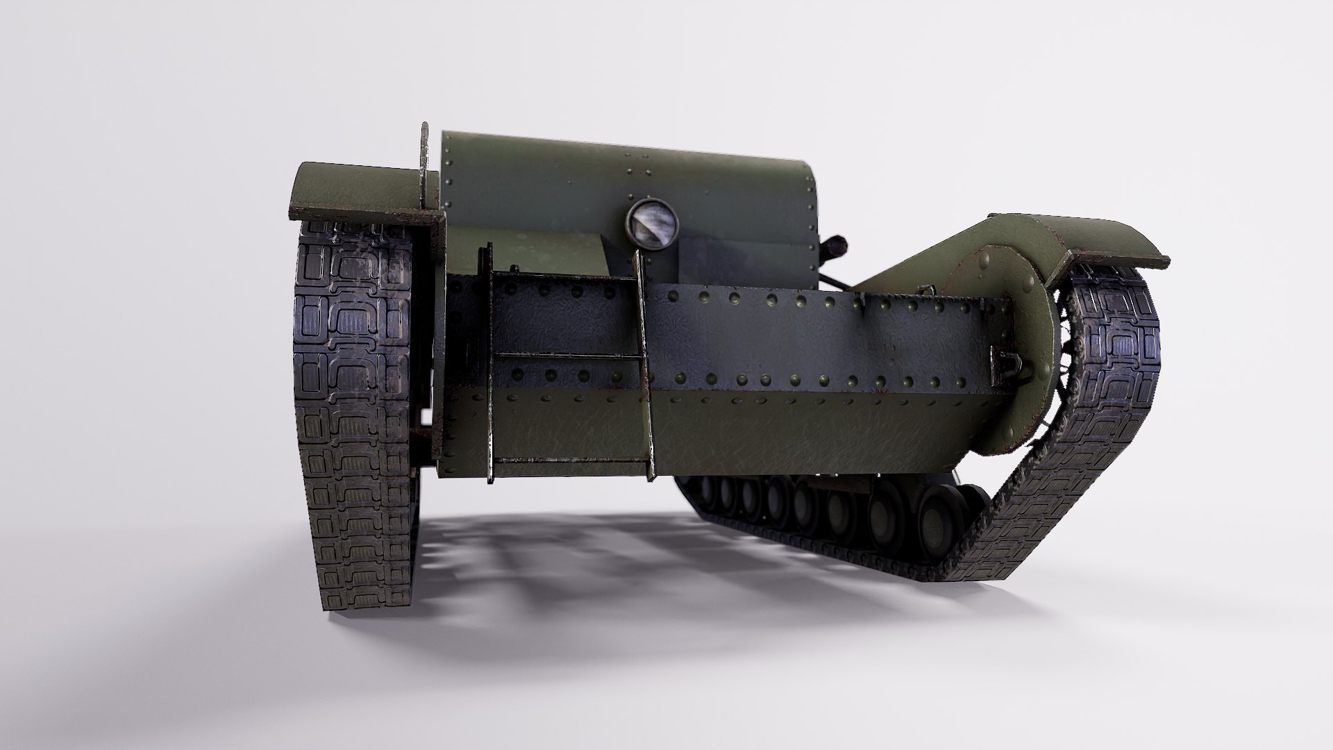 Artillery Tractor T-26T Mod 1933 Year 3D Model - TurboSquid 1776662