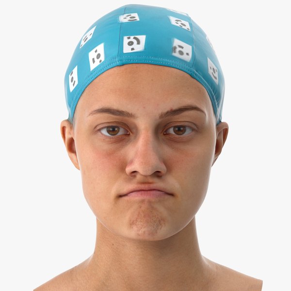 modelo 3d Penelope Human Head Chin Raiser AU17 Clean Scan - TurboSquid ...