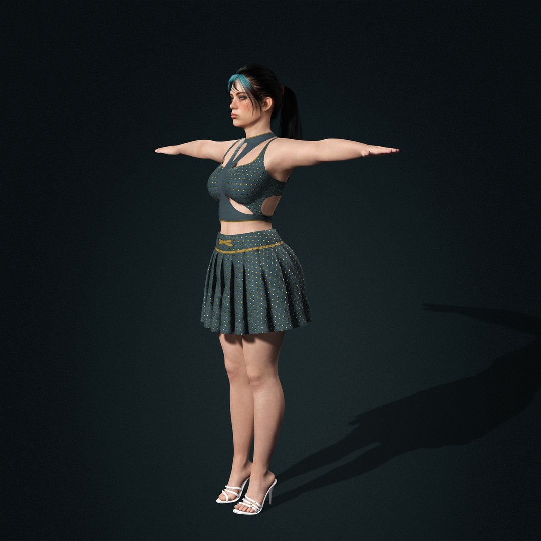 Billie Eilish 3D Model - Hyper Realistic 3D Model - TurboSquid 2254603