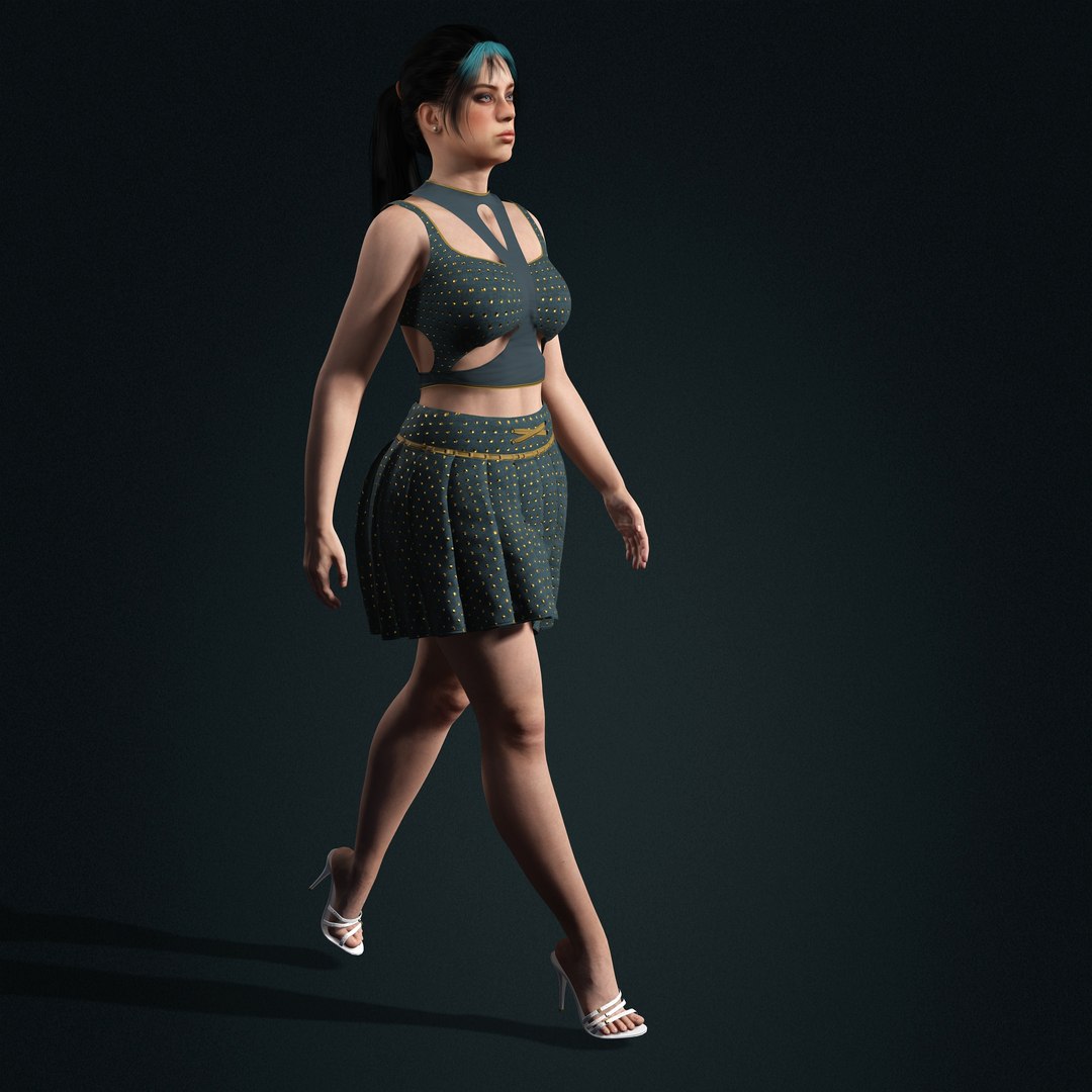 Billie Eilish 3D Model - Hyper Realistic 3D Model - TurboSquid 2254603