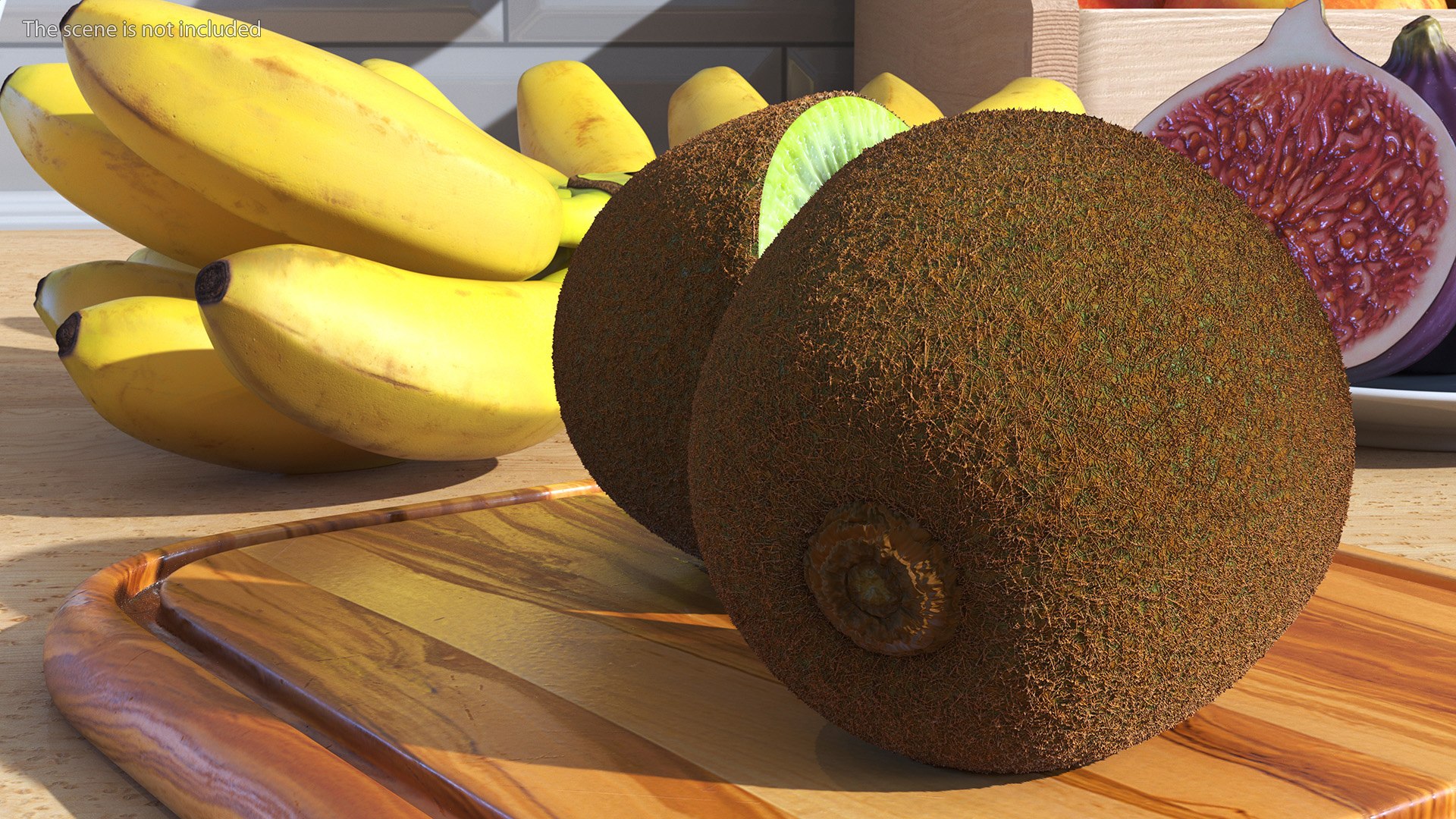 Kiwi Halves 3D model - TurboSquid 2166880
