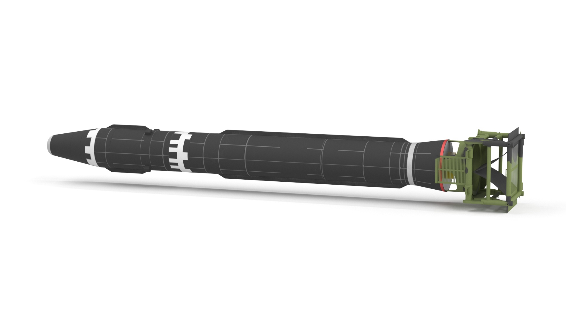 Hwasong-15 Intercontinental Ballistic Missile 3D Model - TurboSquid 2116735