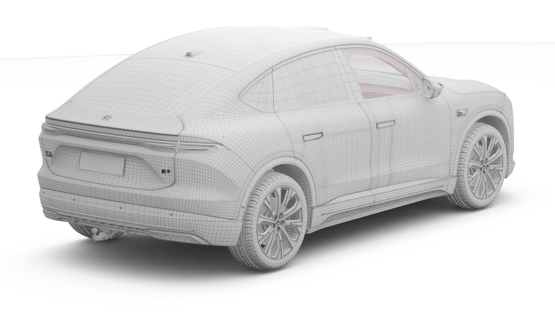 2025 Nio EC6 With Interior 3D - TurboSquid 2415120