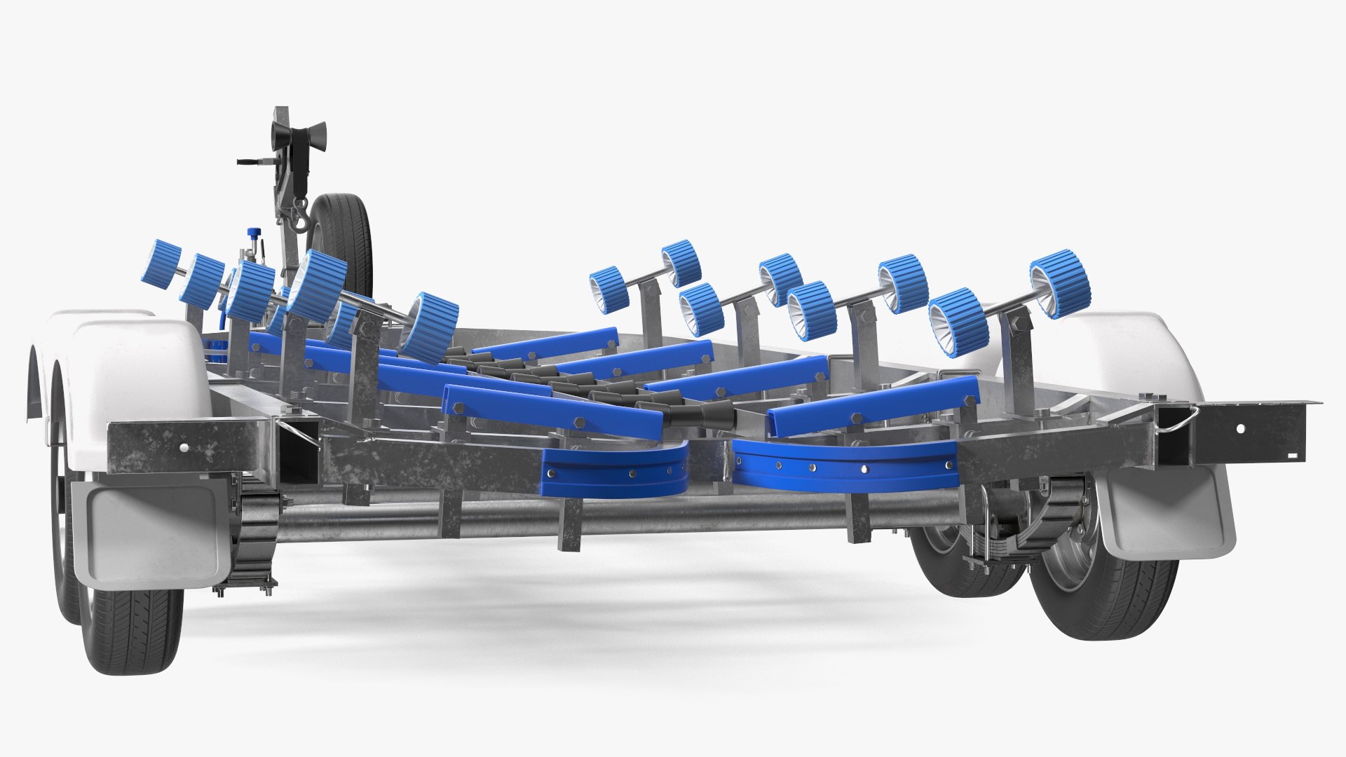 3D model Boat Trailer 7m - TurboSquid 1947461