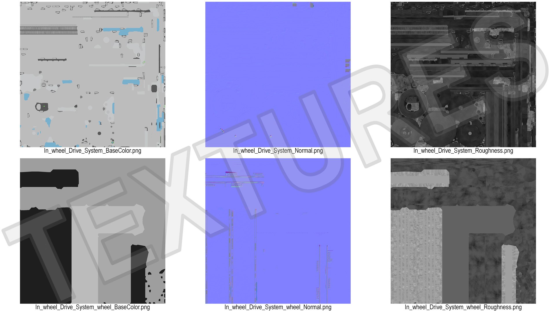 Modular Electric Wheel Motor Breakdown 3D - TurboSquid 2395952