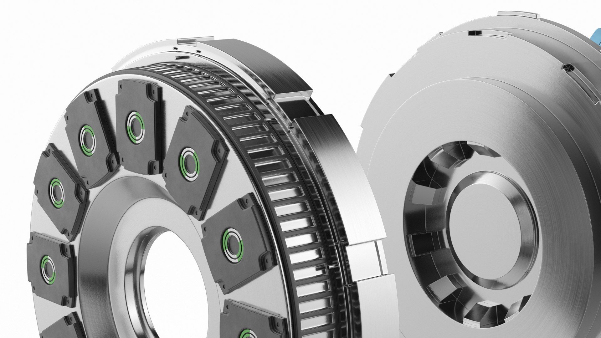 Modular Electric Wheel Motor Breakdown 3D - TurboSquid 2395952