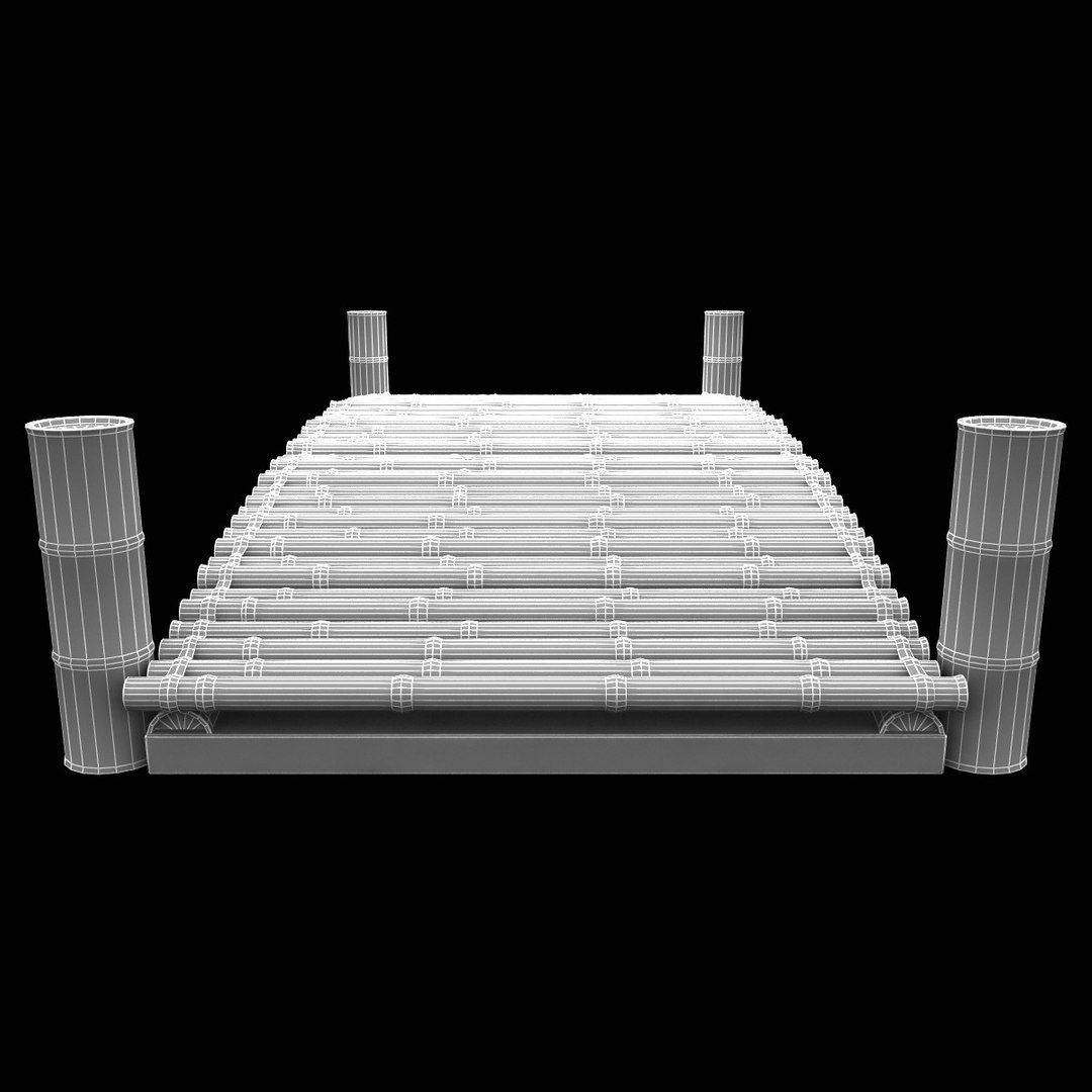 Bamboo Bridge 3d 3ds