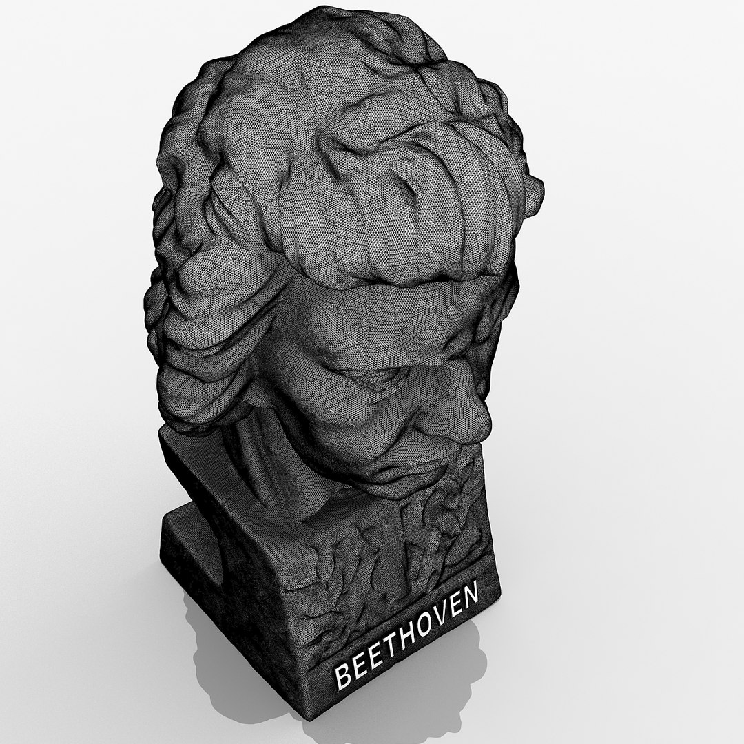 Scan beethoven 3D model - TurboSquid 1198015