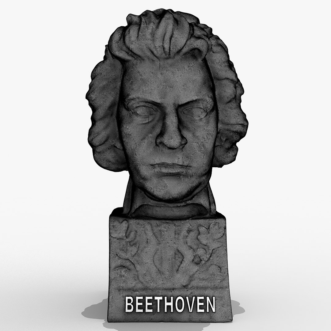 Scan beethoven 3D model - TurboSquid 1198015