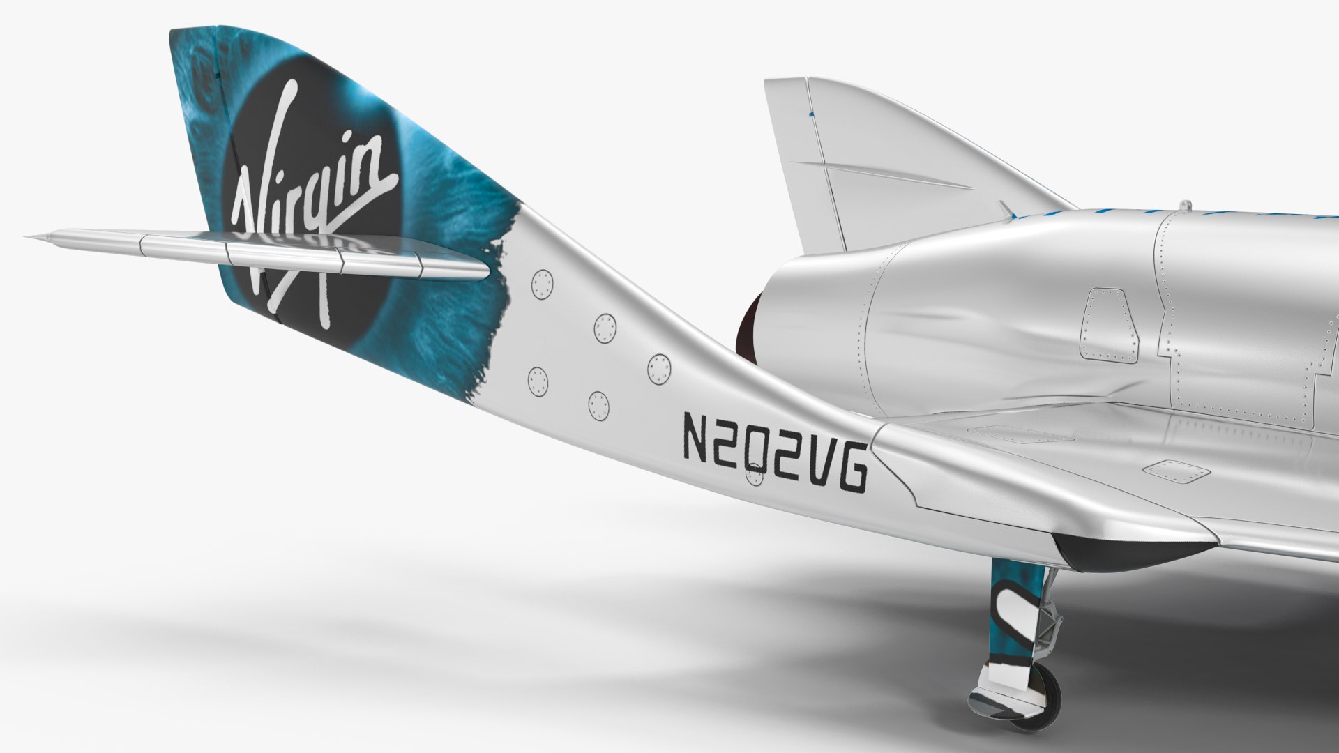 VSS Imagine Virgin Galactic SpaceShip III model - TurboSquid 1848604