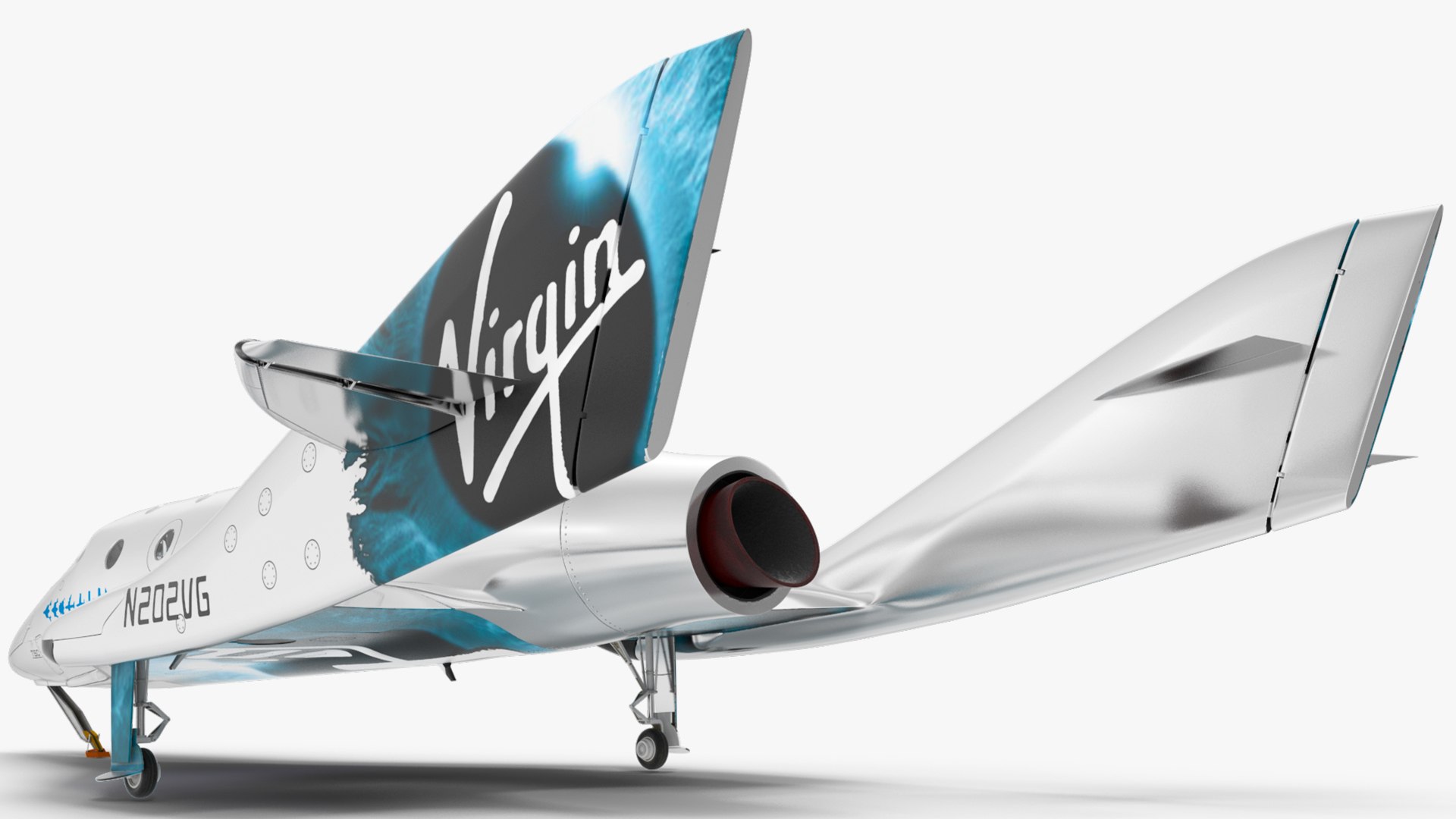 VSS Imagine Virgin Galactic SpaceShip III model - TurboSquid 1848604