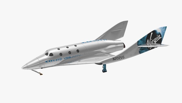 VSS Imagine Virgin Galactic SpaceShip III model - TurboSquid 1848604