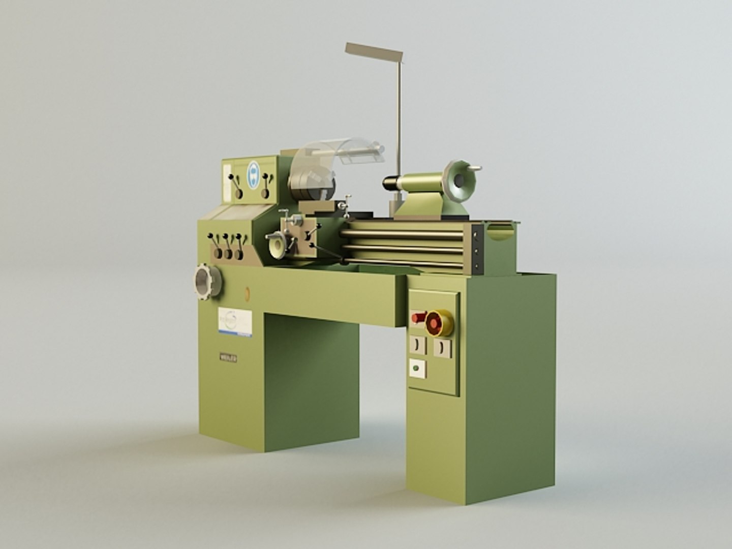 Turning Machine 3d Model
