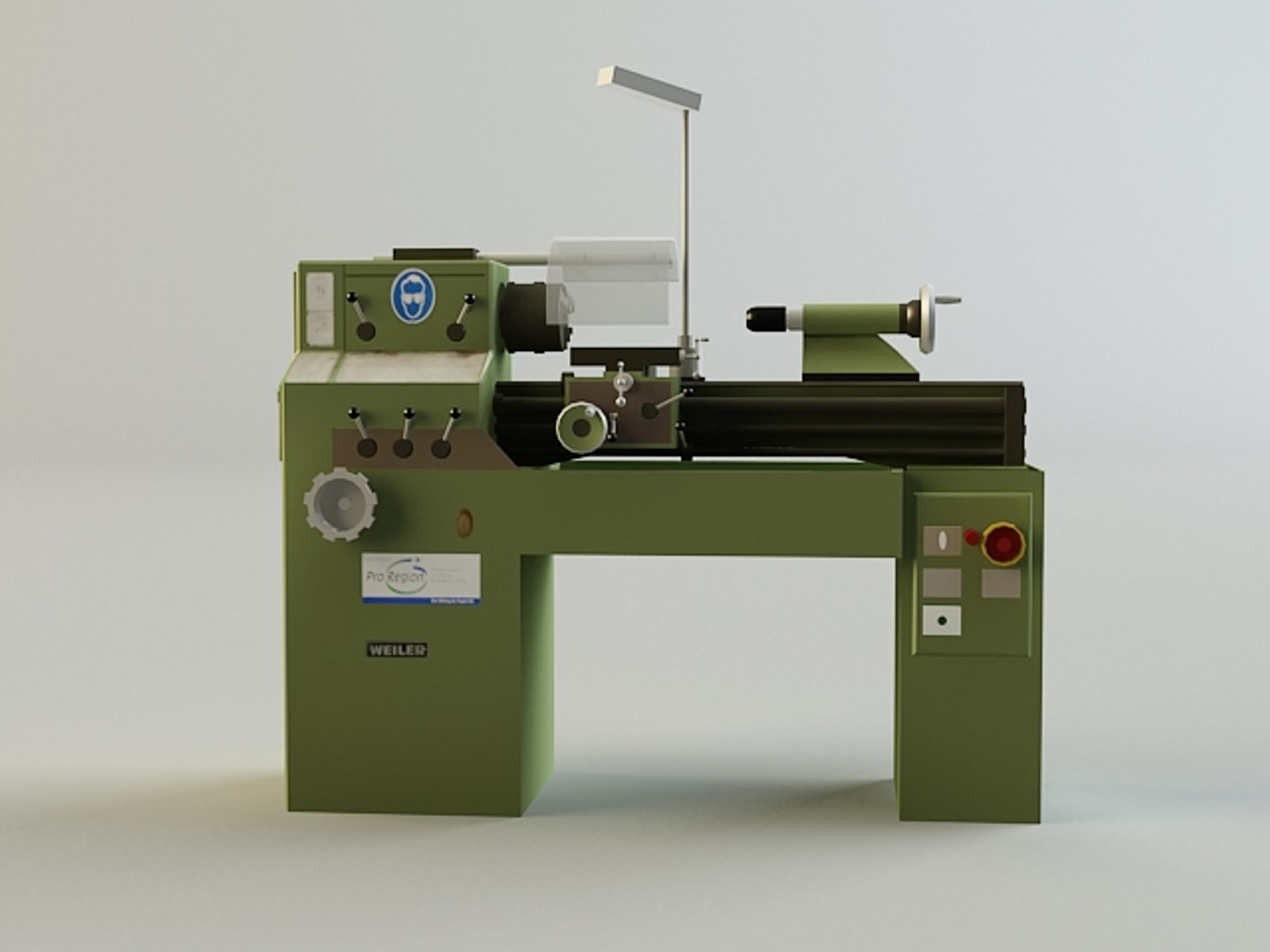 Turning Machine 3d Model