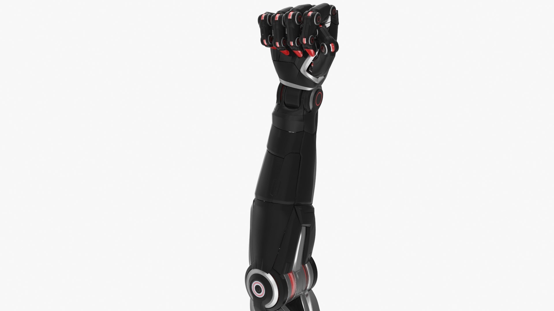 3D Cyborg Arm Fist - TurboSquid 2292438