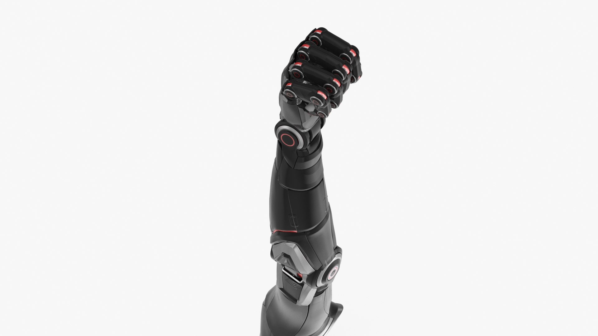 3D Cyborg Arm Fist - TurboSquid 2292438
