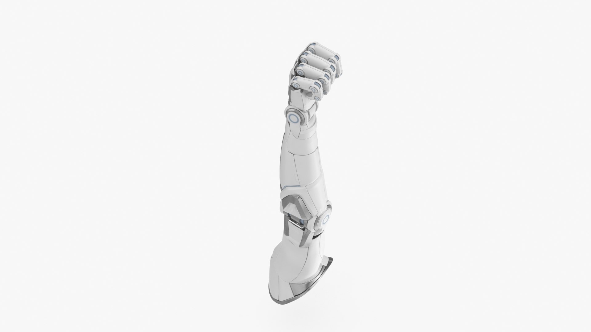 3D Cyborg Arm Fist - TurboSquid 2292438