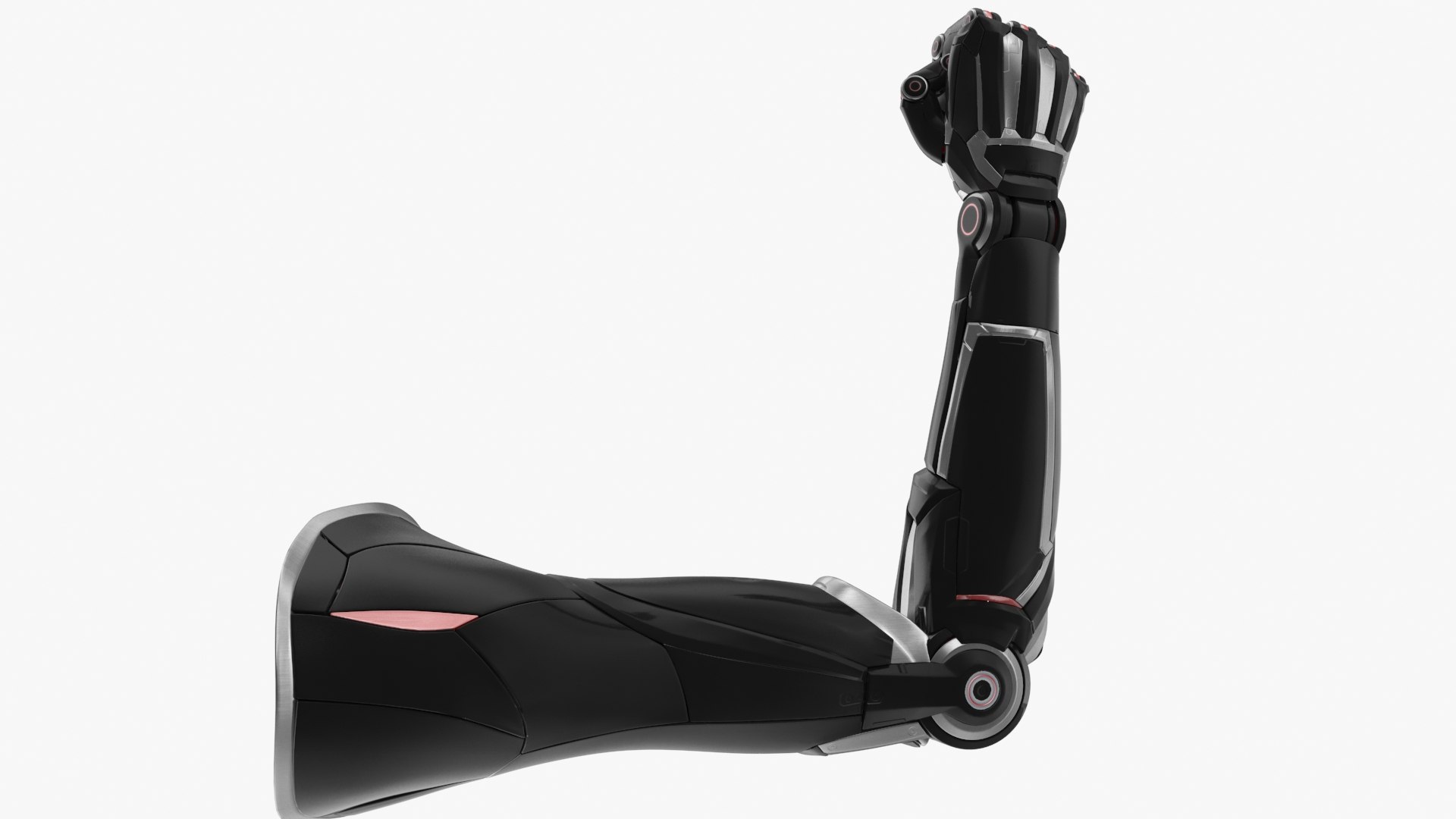 3D Cyborg Arm Fist - TurboSquid 2292438