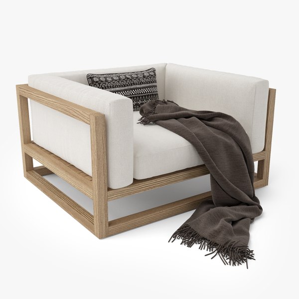 3D restoration hardware aviara teak - TurboSquid 1461842