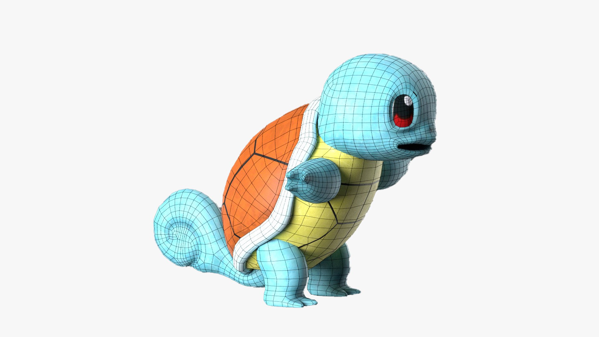 Pokemon Squirtle PBR 3D Model - TurboSquid 2161456
