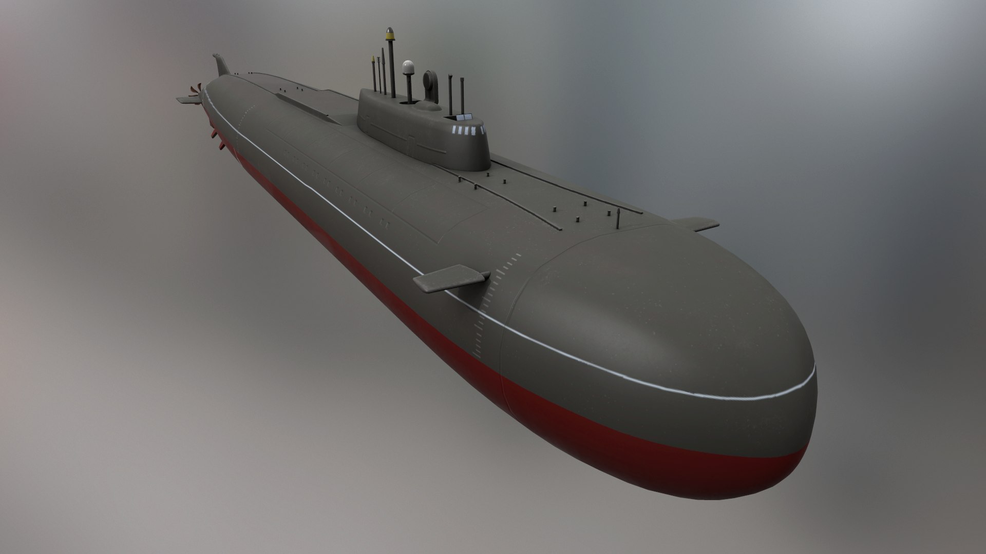 Oscar-II Class Submarine Kursk K141 3D - TurboSquid 2443633