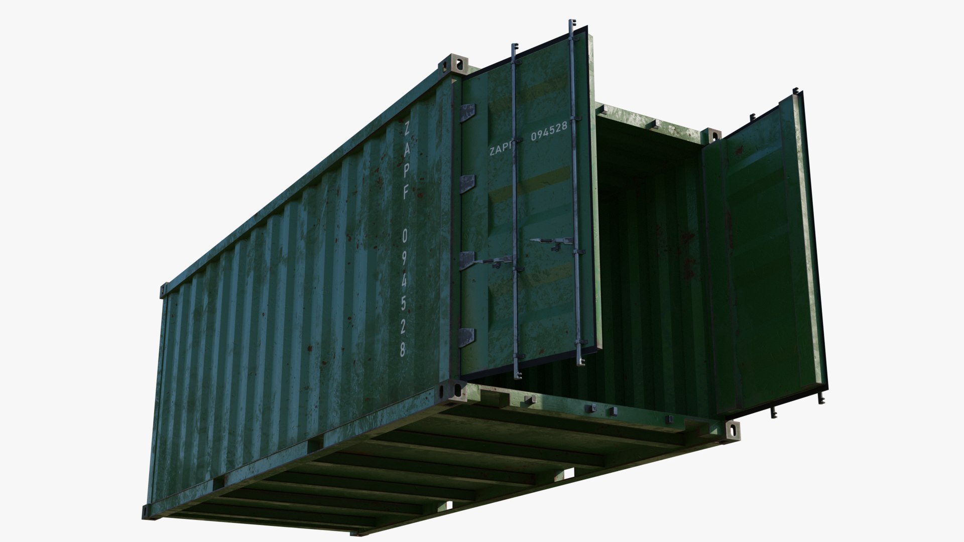 20Ft Container 3D Model - TurboSquid 1752709