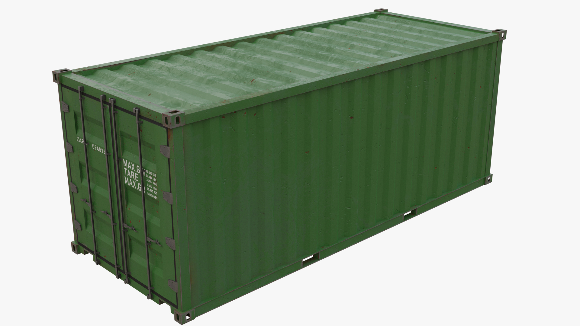 20Ft Container 3D model - TurboSquid 1752709