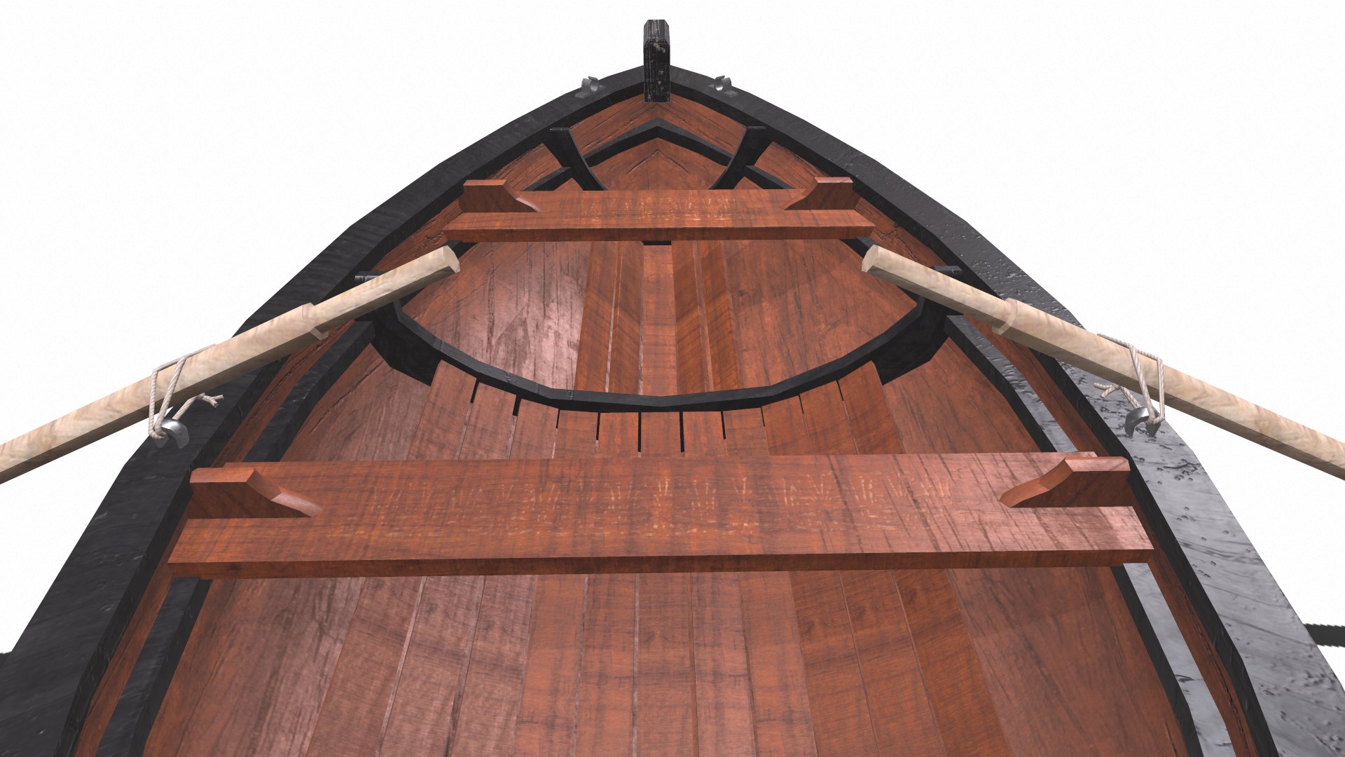 3D Model Rowing Boat - TurboSquid 1615219