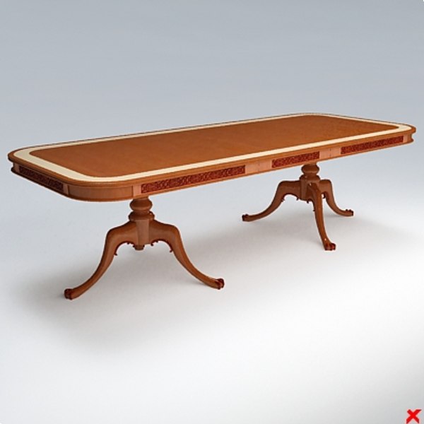 3dsmax table dining
