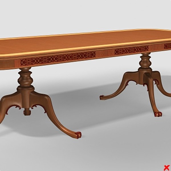 3dsmax table dining