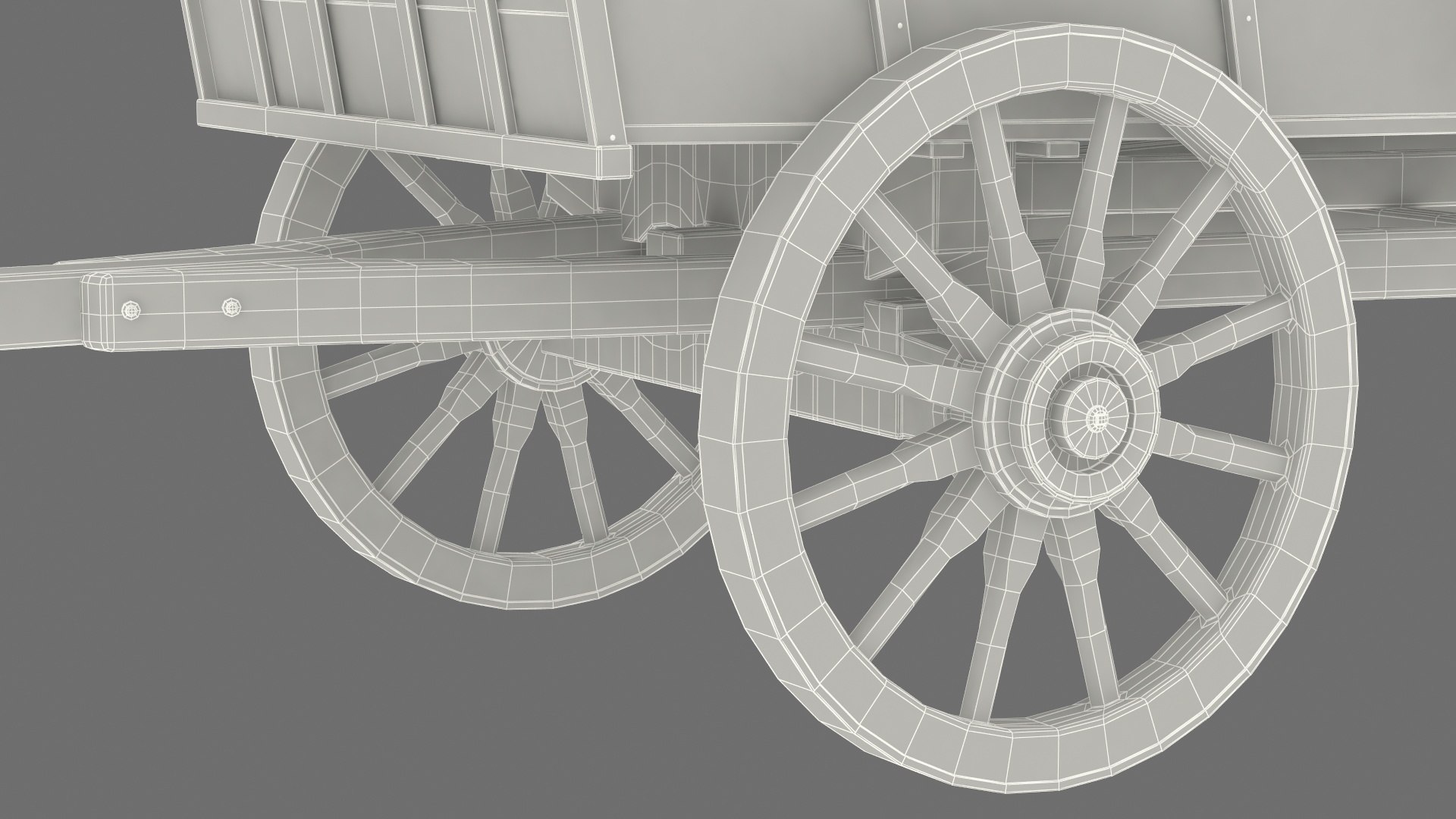 Open Wagon 3D Model - TurboSquid 1851819