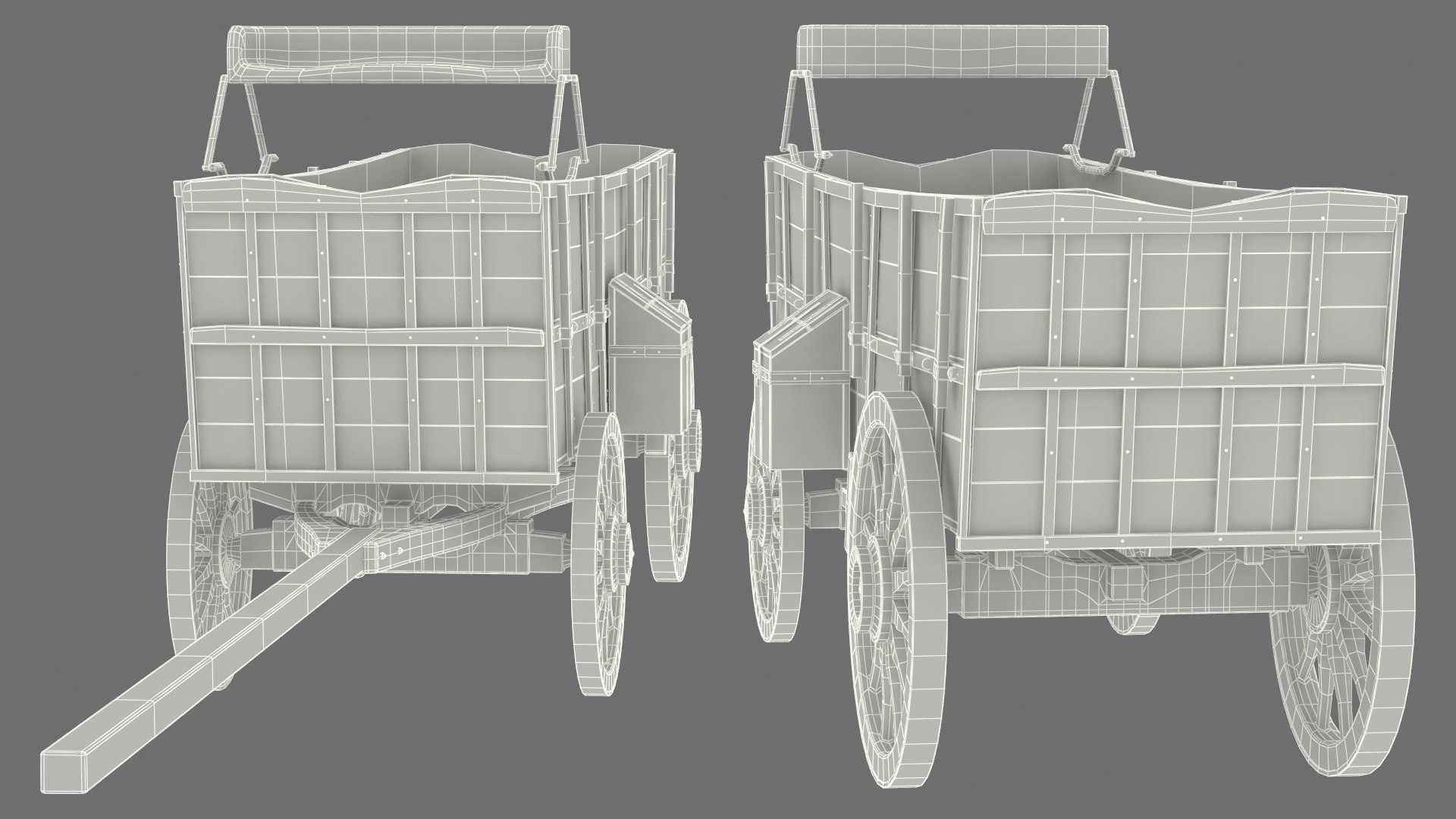Open Wagon 3D Model - TurboSquid 1851819