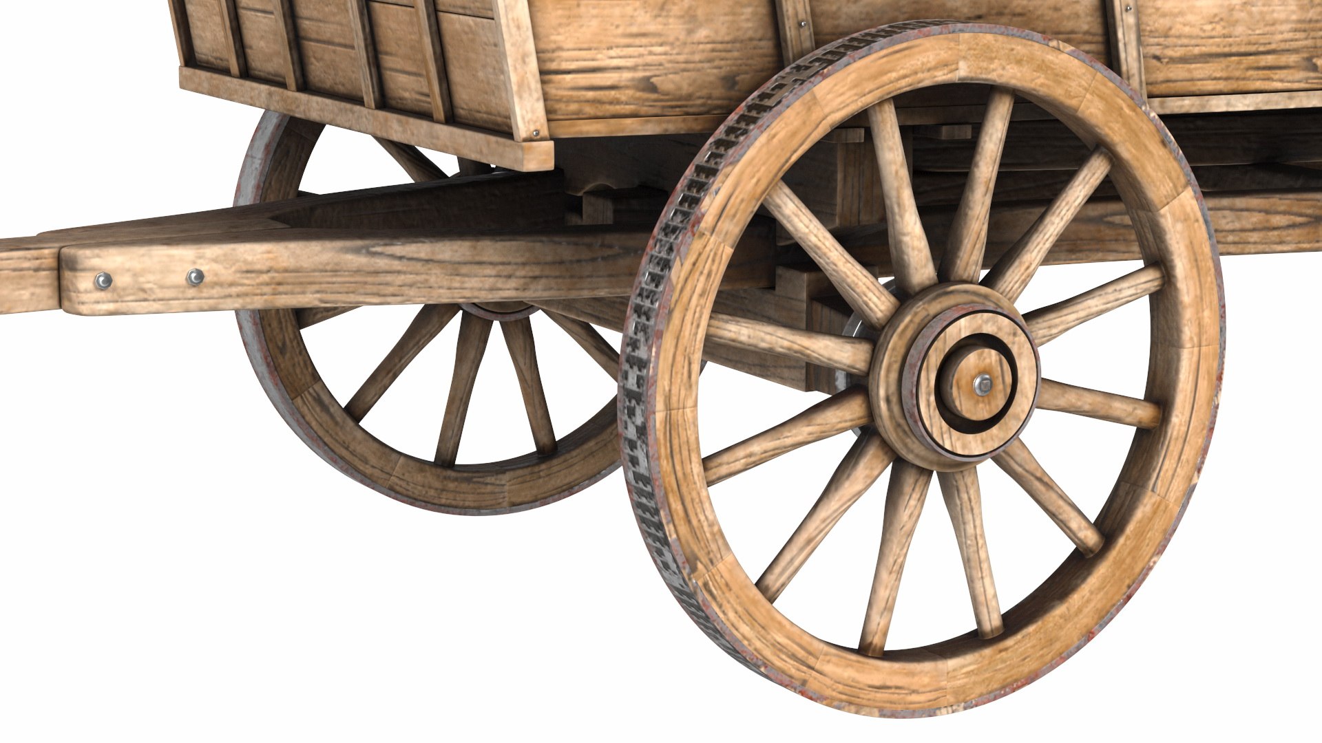 Open Wagon 3D model - TurboSquid 1851819