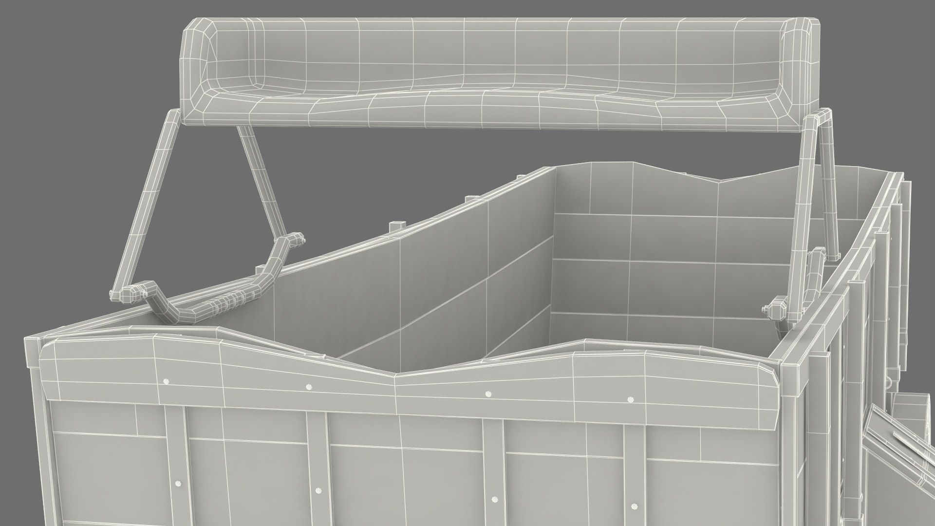 Open Wagon 3D Model - TurboSquid 1851819