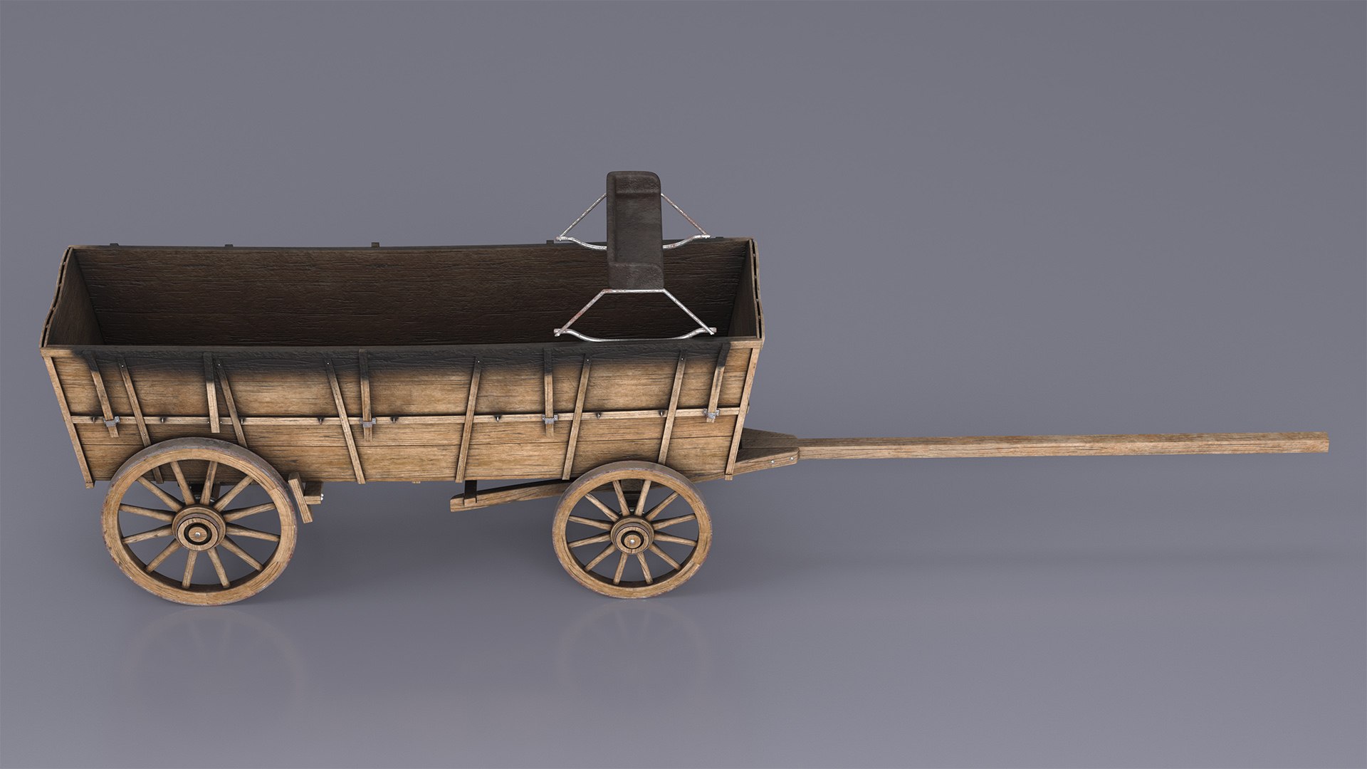 Open Wagon 3D model - TurboSquid 1851819