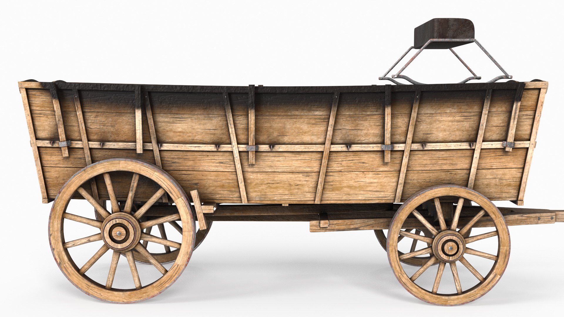 Open Wagon 3D model - TurboSquid 1851819