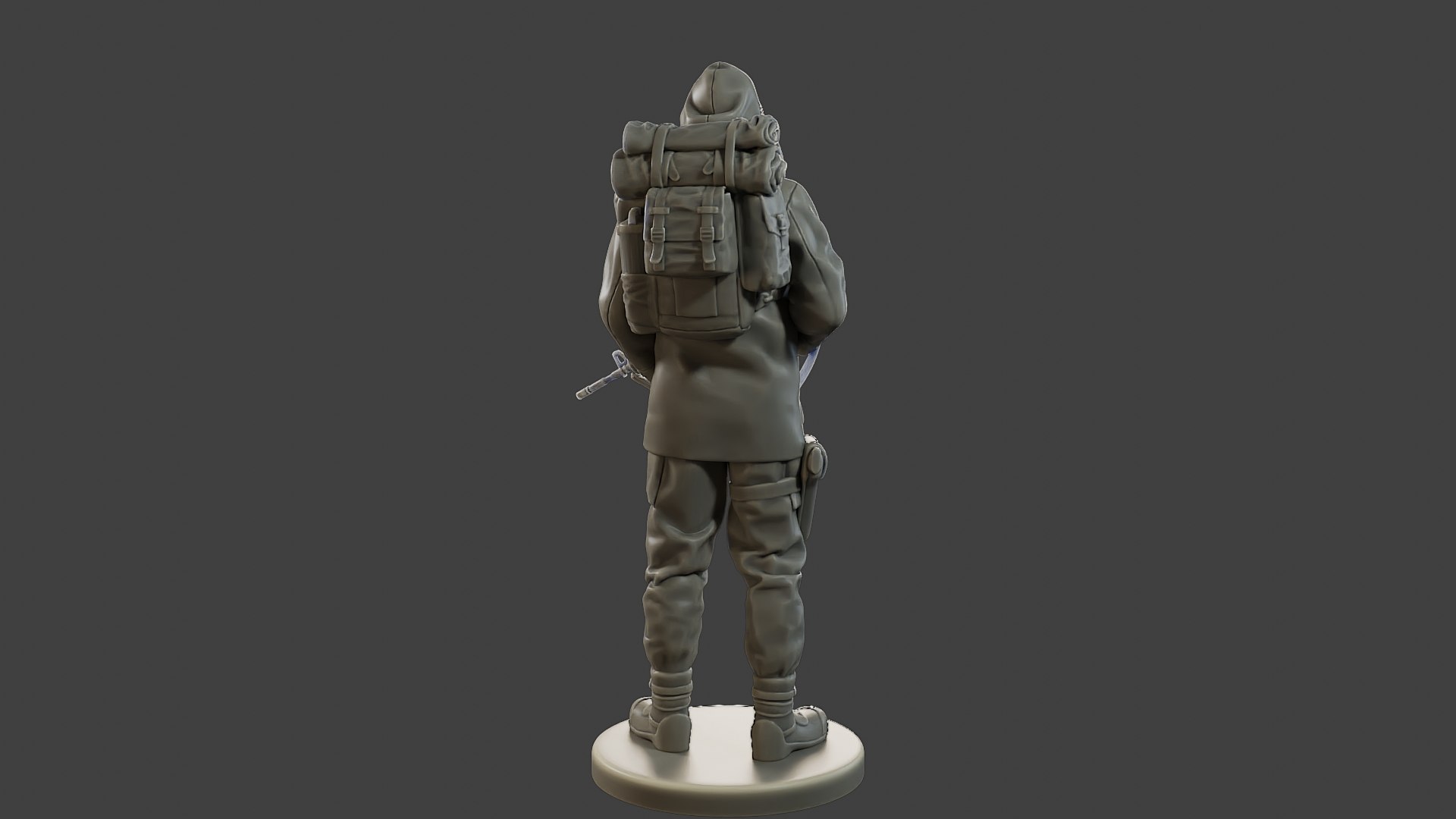 Post-Apocalyptic Male PAM2 004 3D - TurboSquid 2201021