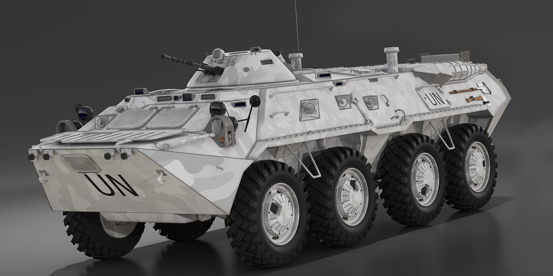 BTR 80 1985 model - TurboSquid 1885573