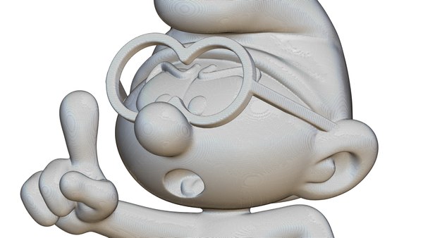 modelo 3d The Smurfs printable - Brainy Smurf - TurboSquid 2050914